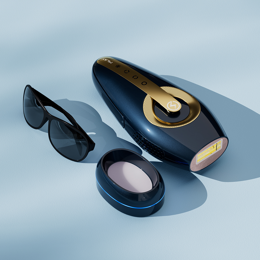 Mlay-T17 (HR) Portable Home Laser Hair Removal Device with Skin Color ...